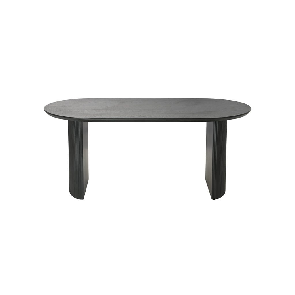 Aron | Modern Rectangular Dining Table with Grey Finish